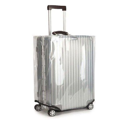 PVC Transparent Suitcase Cover Protectors 18Inch Clear