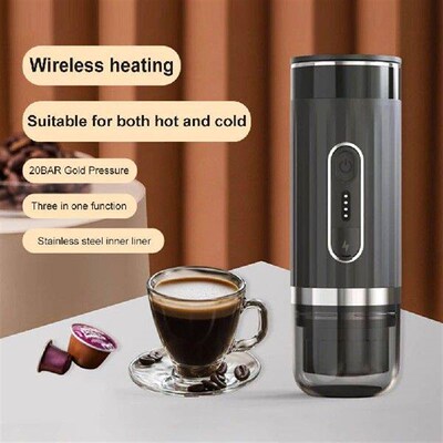 Portable Coffee Maker Electric Espresso Machine Compatible