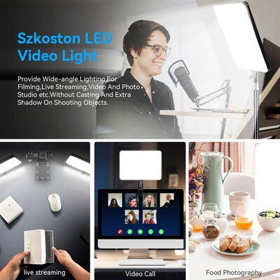 8/12 Inch LED Photography Video Light Panel Lighting Photo S