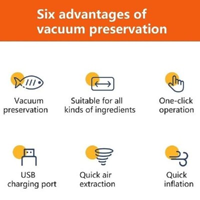 Vacuum Sealer Compact Household Food Bag Vacuuming Machine