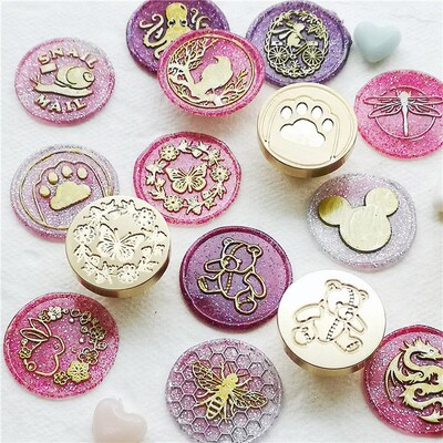 Animals wax seal stamp DIY Sealing Wax Stamp Head for Scrapb