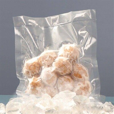 100Pcs Vacuum Sealer Bags Thick Embossed 6x10inch PreCut