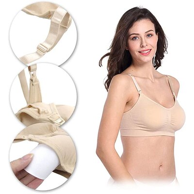 Maternity Bras Wirefree Nursing Bra Pregnancy Clothes Preven