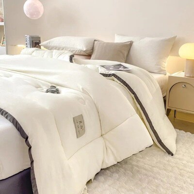 Soybean fiber cotton quilt with winter quilt core, new winte