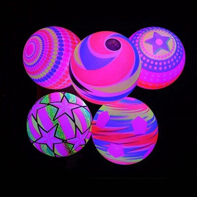Large Luminous Jumping Ball High Bouncing Rubber Ball for Ch