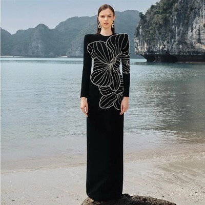 Quality In Stock Star Dress 2025 Temperament Heavy Industry