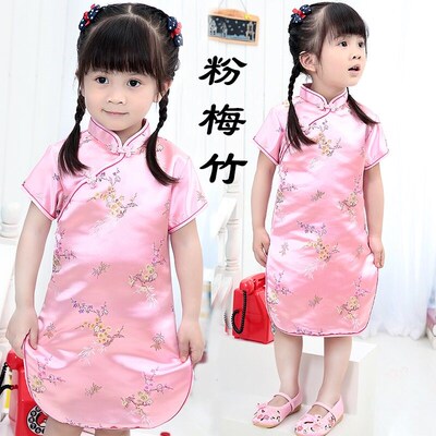 Summer Dresses Styles Chinese Cheongsams For Girls Tradition