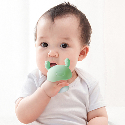 Silicone Baby Teether Teething Toys Mushroom Teether Infant