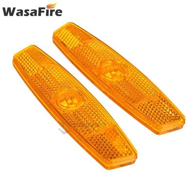 2pcs Bicycle Spoke Reflector Vintage  Bike Wheel Rim Reflect