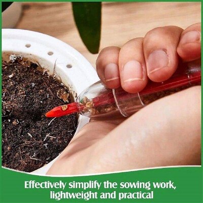 Plastic Hand Dibbler 12-Hole Fast Seeding Multi Seed Dibber