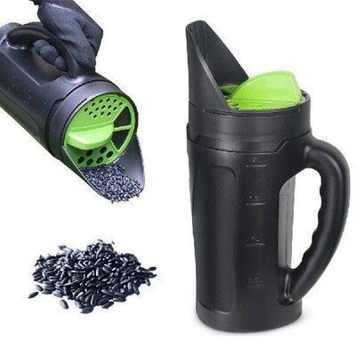 Handheld Seed Spreader Hand Spreader Shaker Adjustable