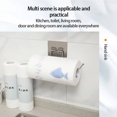 1/2pcs Kitchen Toilet Paper Holder Tissue Holder Hanging Bat