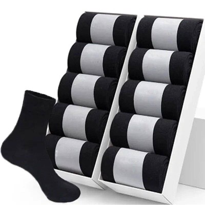 5/10 Pair High Quality Men Sock Cotton Caual Buine Middle