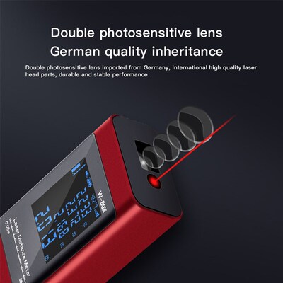 80m Handheld Mini LCD Digital Laser Distance Meter Measure R