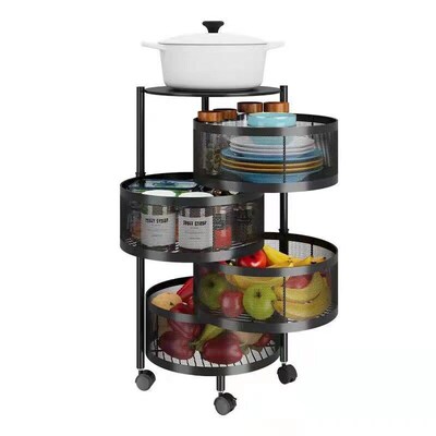 Role Kitchen Shelf Without Installation Floor-standing Multi