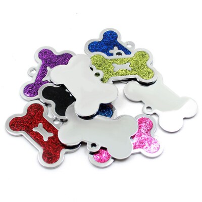 Free Engraved Pet ID Tag Keychain Personalized Pet ID Name f