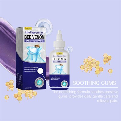ORALHOE Bee Venom Oral Care Toothpaste - Gentle Deep Cleanin
