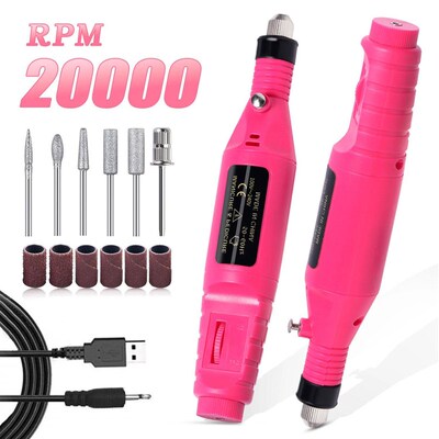 Nail Sander Set Electric Nail Drill Machine Grinding Equipme
