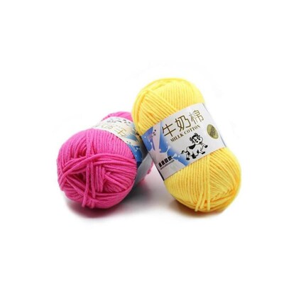 Milk Cotton Yarn Comfortable Wool Blended Thread Apparel Sew