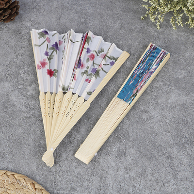 Chinese  Style Silk Fan  Folding Fan Wedding Fan Art Gifts D