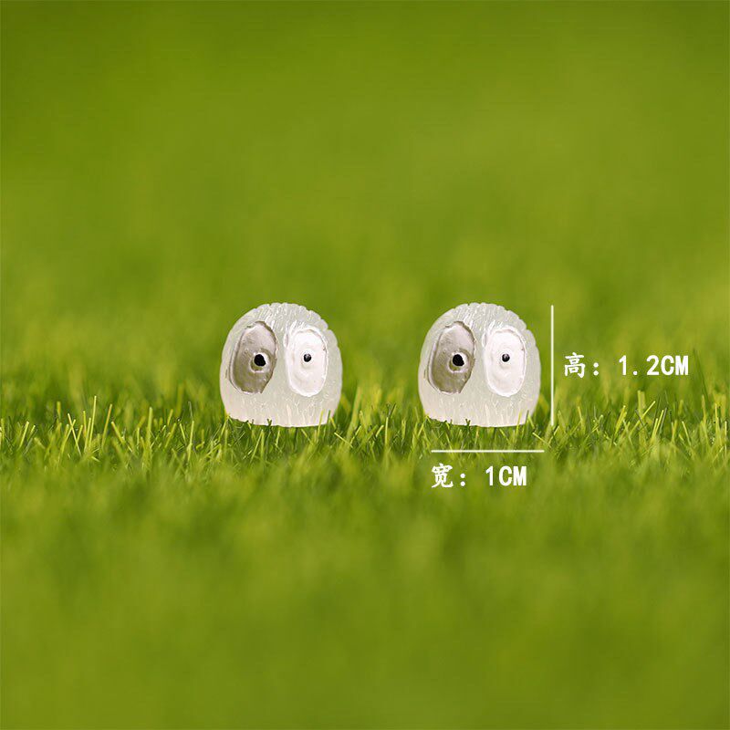 5-10Pcs Mini Luminous Briquettes Elfs Dust Sprite Micro Orna