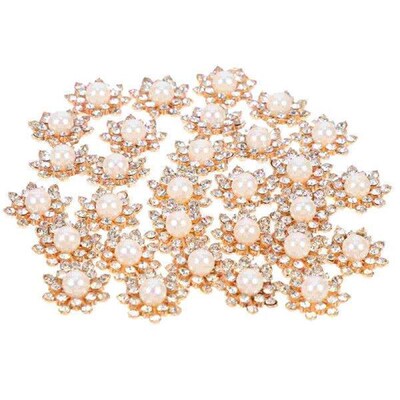 30 Pcs Snowflake Drill Buckle Rivets for Clothes Press Tool
