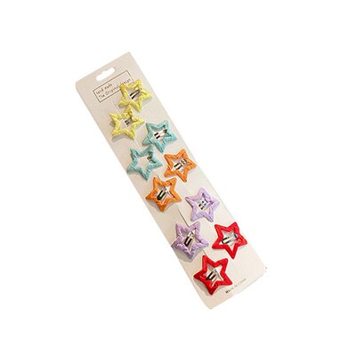 Girls Star Hairpin Childrens Five-pointed Star Hairpin Pri