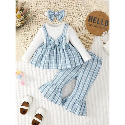0-2 Fashionable Baby Girl Cute Romantic White Pit Strip Spli