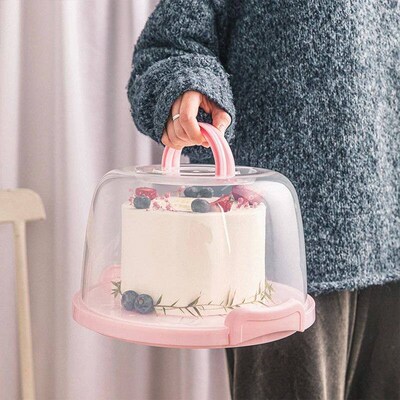 Transparent Portable Cake Box Food Fresh-Keeping Box Refrige