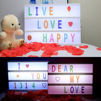 LED Combination Night Light A6 A5 A4 Size DIY Light Box Dec