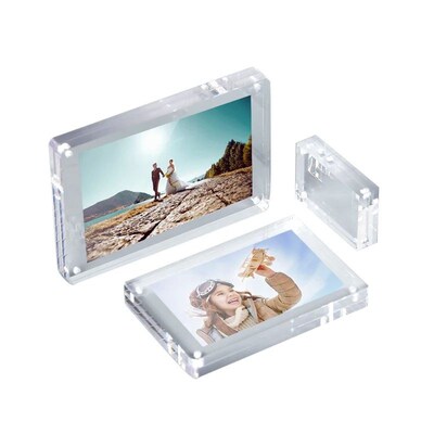 Acrylic photo frame double-sided transparent display frame m