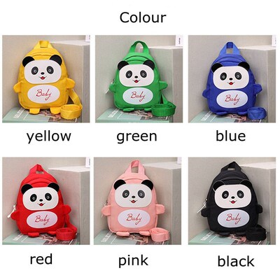 Cute Toddler Preschool Kids Travel Panda  Cartoon School Bag