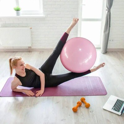 Pilates Balancing Ball Anti-Breakage Fitness Exercise Ball B