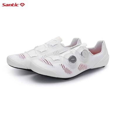 Santic Cycling Shoes Carbon Fiber Road Lock Shoes Competitio
