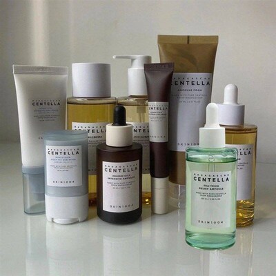 Centella Asiatica Skin Care Set Essence Moisturizing Brighte