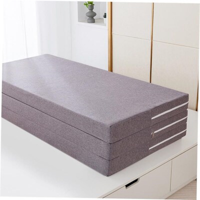9cm folding sponge mattress topper soft cushiSon single bed