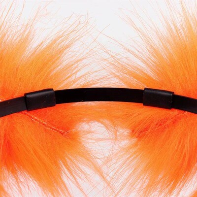 pc Cat Ears Hairband Headdress Simulation Fox Plush
