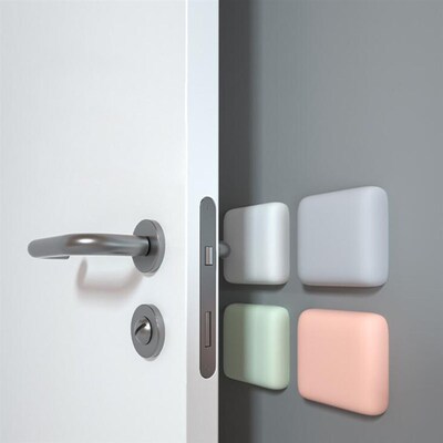 Door Stopper Silicone Handle Bumpers Self Adhesive Mute Anti