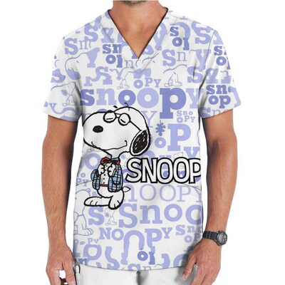 Hospital Nurse Uniforms Women Medical Uniform Print Scrub To