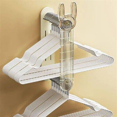 Clothes Hanger Stacker Self-Adhesive Double Layer Hanger