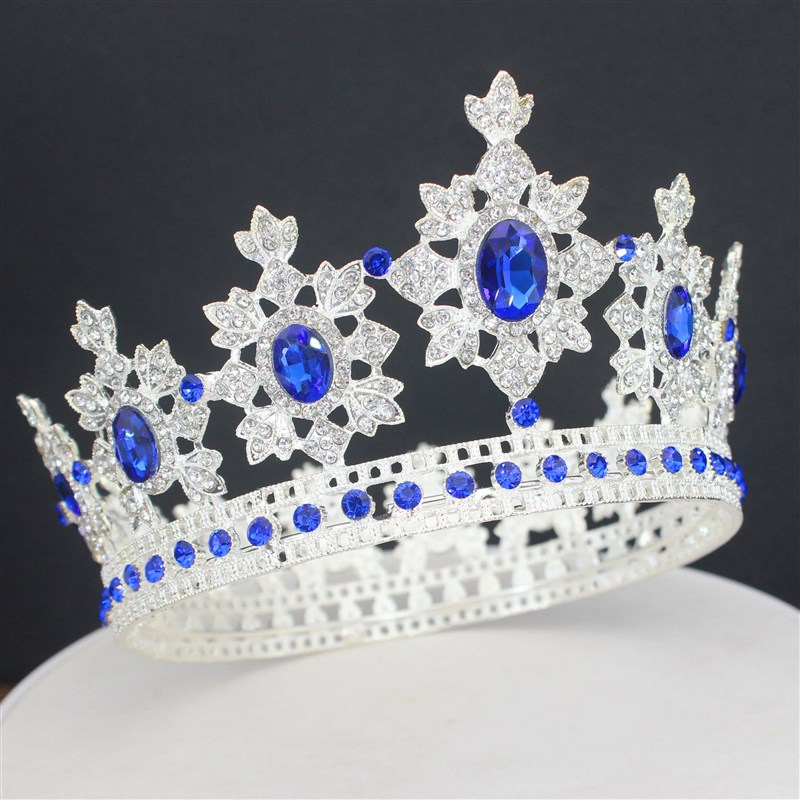 Crystal Queen King Tiaras and Crowns Bridal Diadem Women