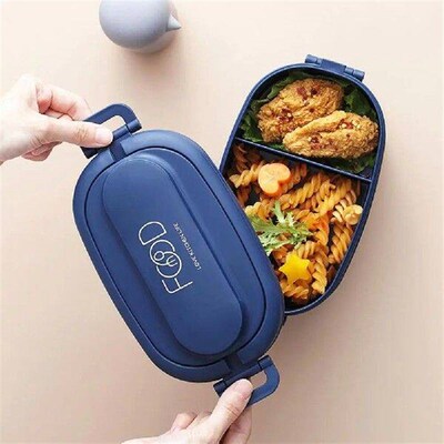 1550 ml Lunch Box Microwaveable Container Double-layered