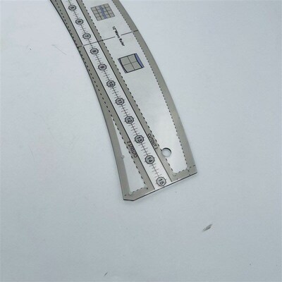 Wave Quilt Ruler Sewing Ruler Template Ruler