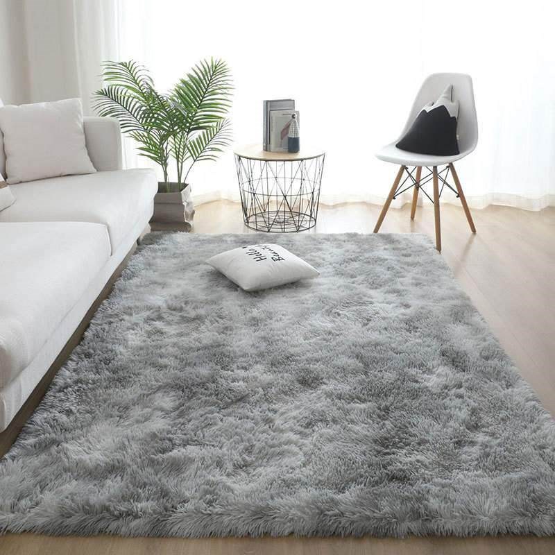 Motley Round Carpet Livingroom Plush Fluffy Rug Home Decor