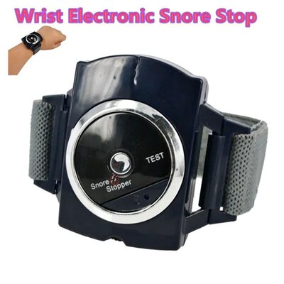 Snore Blocker Stopper Infrared Wrist LED Electronic Snore St
