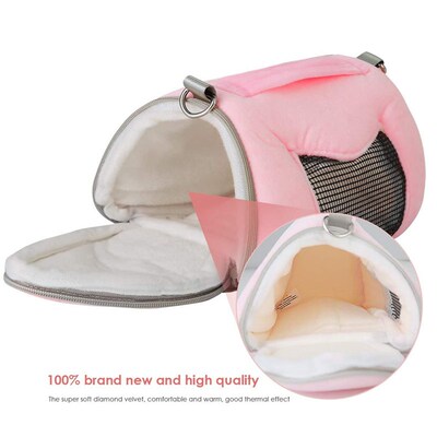 Hamster Carrier Bag Portable Single Shoulder Rabbits Travel