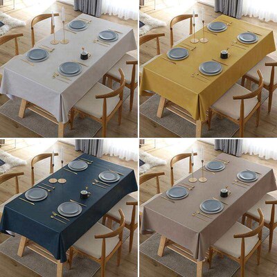 Table cloth water-proof oil-proof PVC tablecloth table mat0
