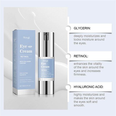 HOYGI Retinol Eye Cream - Deeply Moisturizing and Nourishing