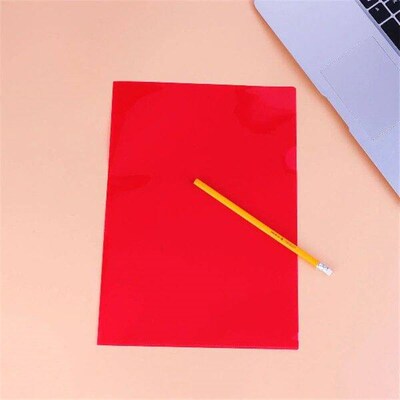 20 Pcs Clear Document Folder A4 Transparent File ganizer