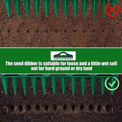 Soil Seeding Hole Puncher for Quick and Easy Vegetable Plant